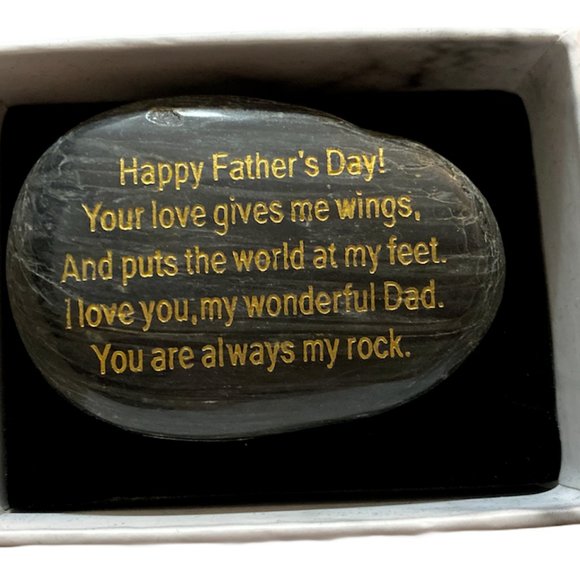 Accessories | Unique Engraved Stone Fathers Day Gifts Your Love | Poshmark